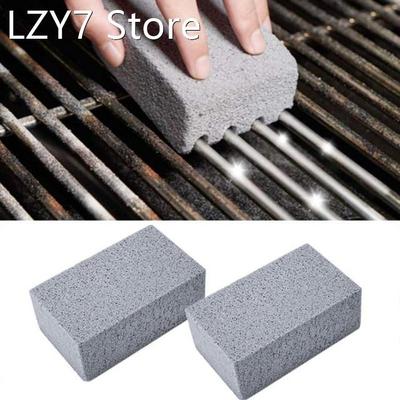 1/2Pcs BBQ Grill Cleaning Brick Block Barbecue Cleaning Ston