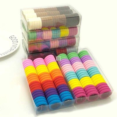 100 pcs/lot kids hair rope Hair Accessories Scrunchy
