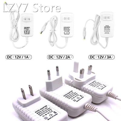 DC12V 1A 2A 3A Adapter power supply white cover 12V Transfor