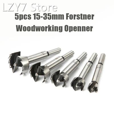 5Pcs Set 15 20 25 30 35mm Multi-tooth Forstner Boring Drill