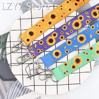 1pc Hidden Disability Sunflower Creative Badge ID Lanyards M