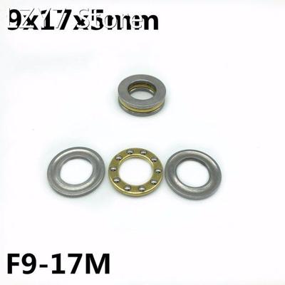 50Pcs F9-17M 9x17x5mm Axial Ball Thrust Bearing plane thrust