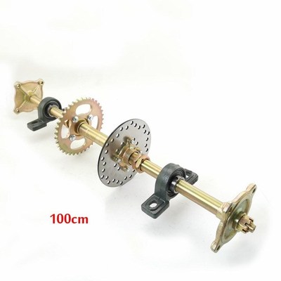 100cm 4 hole 3 hole ATV Quad Go Karts Rear Axle Complete Ass