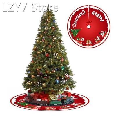 90cm Christmas Tree Skirt Ornament Christmas Tree Decoration