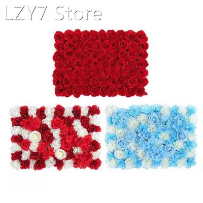 Simulation Artificial Flower Background Wall Garden Privacy