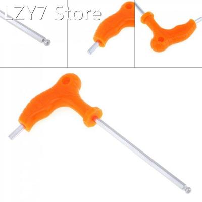 5mm T-type Crutch Allen Wrench Hand Tool with Ball Head and