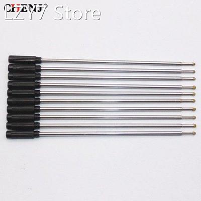 10 pcs/lot Rotating Metal Pen Refill Special Ballpoint Pen R