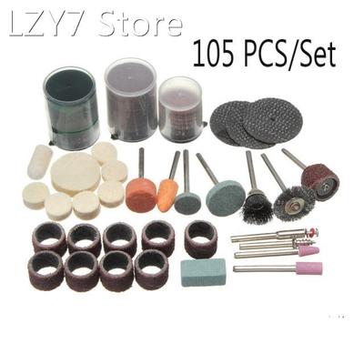 105pcs Rotary Tool Accessories 3.2mm Shank Diyer Sanding Gri