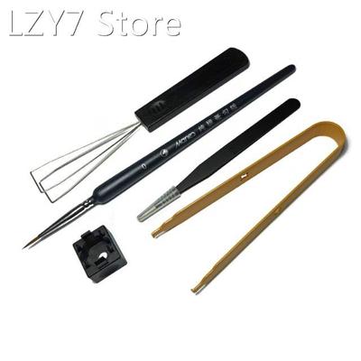 5pcs Keyboard Lube Station Keycap Puller Remover Mechanical