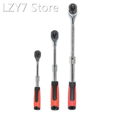 1/4 3/8 1/2 72 Teeth Telescopic Ratchet Wrench Big Fly Small