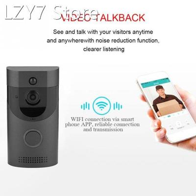 Wireless WiFi Smart Doorbell Video Intercom PIR Detection IR