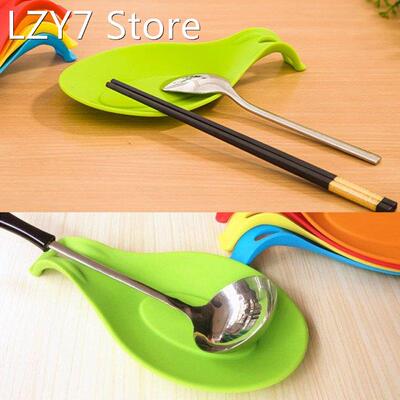 Food Grade Silicone Heat Resistant Spoon Rest Utensil Spatul