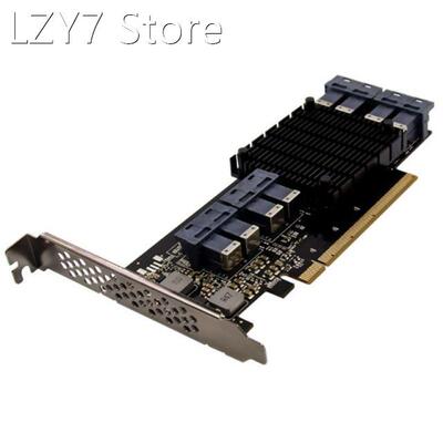 PCI-E 3.0 X16 PEX8749 U.2 SFF-8649 Adapted Solid-State NVMe