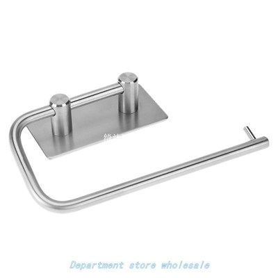 Stainless Steel Self Adhesive Toilet Paper Towel Holder With