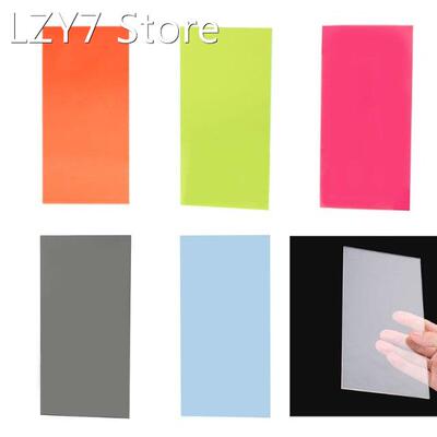 10*20cm Plexiglass Board Colored Acrylic Sheet DIY Toy Acces