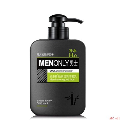 Cleanser men face oil control Facial cleanser wash face