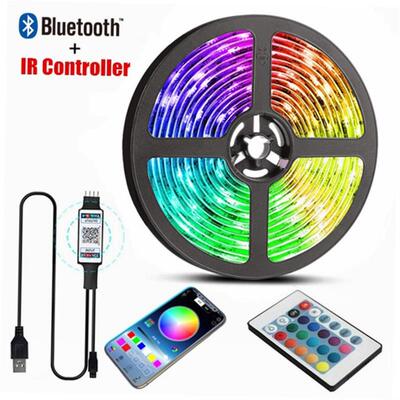 10M 5M Led Strip Light RGB Infrared Bluetooth ontroller luce