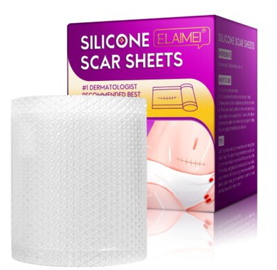 Silicone Scar Sheets Patch Painless Scar Repair Tape Roll