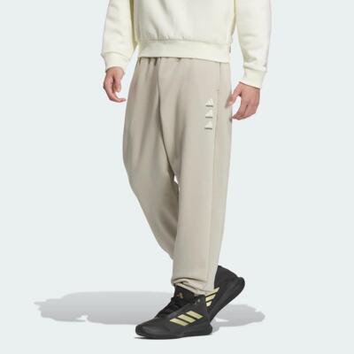 Adidas/阿迪达斯 男子休闲亲肤舒适抓绒篮球运动裤 JC6821