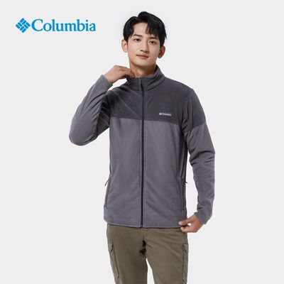 Columbia/哥伦比亚 男子柔软亲肤户外立领保暖抓绒衣 AE0560-023