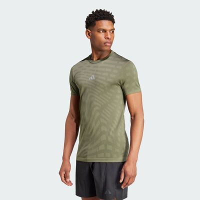 Adidas/阿迪达斯 男子速干运动健身短袖圆领T恤 IW5888