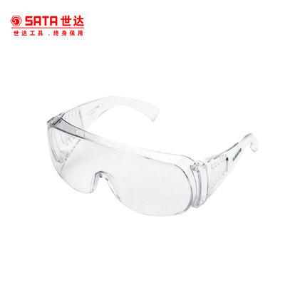 世达访客眼镜防冲击YF0103亚洲款骑行防风沙防刮擦工业劳保护目镜