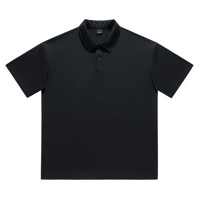 美式工装夏季polo衫男港风潮牌日系复古翻领上衣休闲宽松短袖T恤