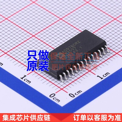 模数转换芯片ADC AD976CRZ SOIC-28 ADI(亚德诺) 电子元器件配单