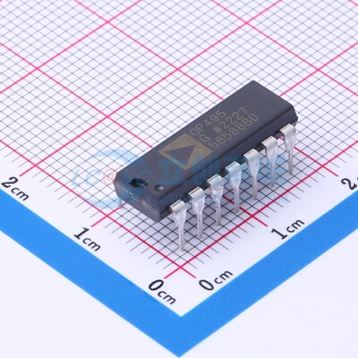 运算放大器 OP495GPZ PDIP-14 ADI(亚德诺) 电子元件配单原装正品