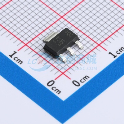 达林顿管 FZT605 SOT-223 DIODES(美台) 电子元器件配单原装正品