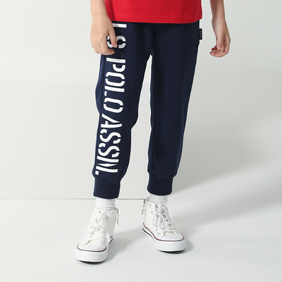 uspolo童装长裤新款男生舒适时尚