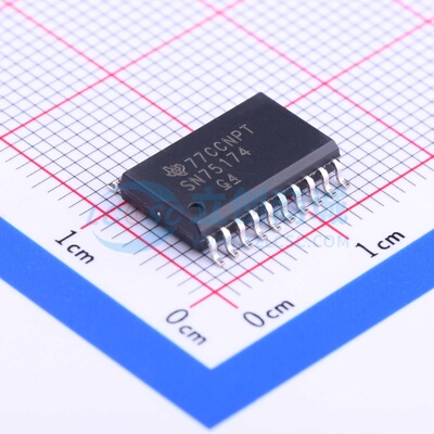 RS-485/RS-422芯片 SN75174DWR SOIC-20 TI/德州 电子元器件配单