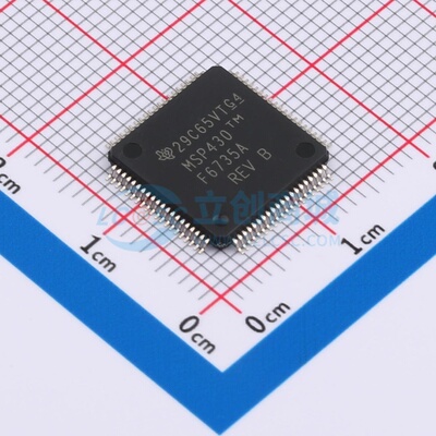 单片机(MCU/MPU/SOC) MSP430F6735AIPNR LQFP-80 TI/德州 元器件