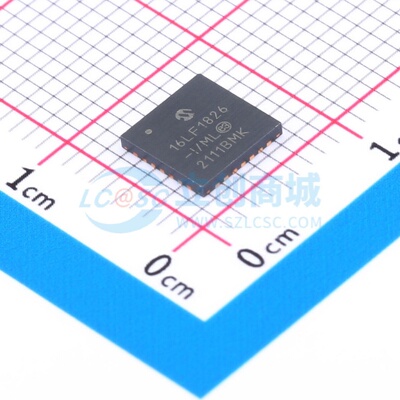 单片机(MCU/MPU/SOC) PIC16LF1826-I/ML QFN-28 MICROCHIP(美国微