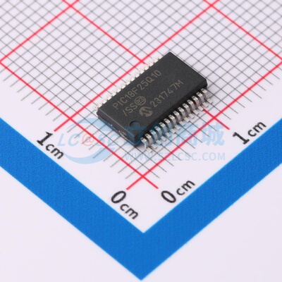 单片机(MCU/MPU/SOC) PIC18F25Q10-I/SS SSOP-28 MICROCHIP(美国