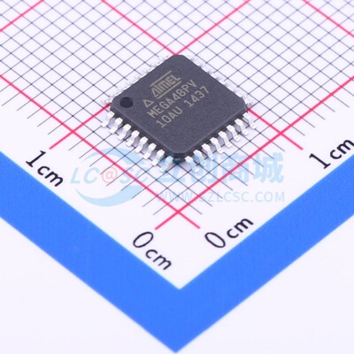 单片机(MCU/MPU/SOC) ATMEGA48PV-10AU TQFP-32 MICROCHIP(美国微