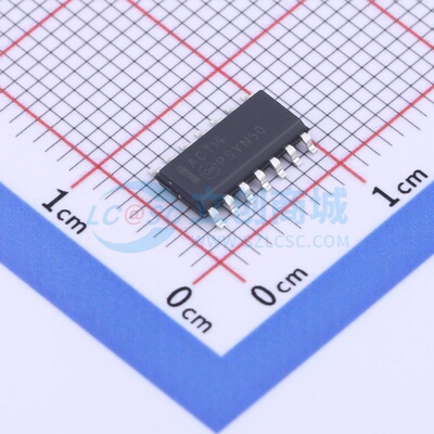 反相器 74ACT14SCX SOIC-14 onsemi(安森美) 电子元器件原装正品
