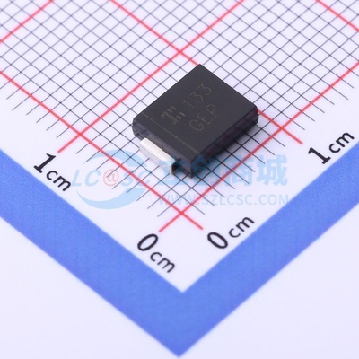 静电保护器(TVS/ESD) SMCJ16A-13-F DO-214AB DIODES(美台) 原装