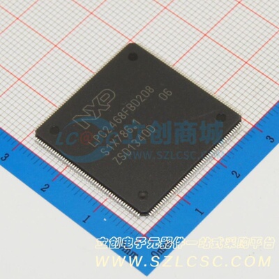 单片机(MCU/MPU/SOC) LPC2468FBD208,551 LQFP-208 安世 原装正品