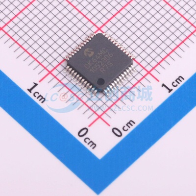单片机(MCU/MPU/SOC) dsPIC33CK64MC105-I/PT TQFP-48 MICROCHIP(