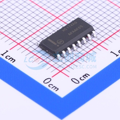 触发器 MC74HC174ADR2G SOIC-16 onsemi(安森美) 电子元器件配单