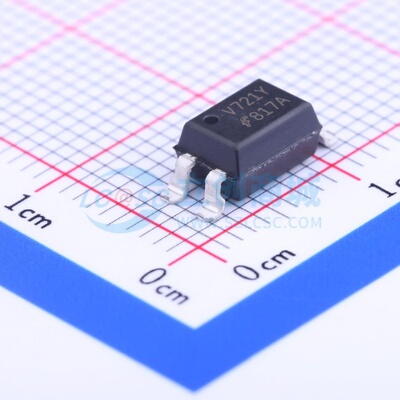 晶体管输出光耦 FOD817A3SD SMD-4P onsemi(安森美) 电子元件配单