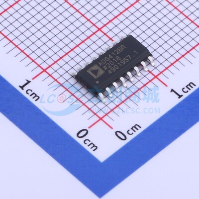模拟开关/多路复用器 ADG412BRZ-REEL7 SOIC-16 ADI(亚德诺)
