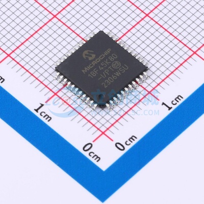 单片机(MCU/MPU/SOC) PIC18F45K80T-I/PT TQFP-44 MICROCHIP(美国