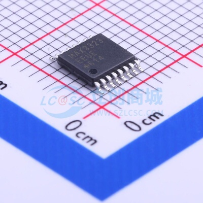 RS232芯片 MAX3323EEUE+ TSSOP-16 MAXIM(美信) 电子元件原装正品