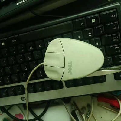 罗技 按键鼠标 M-S38 标 PS/2 串口 三键MOUSE议价