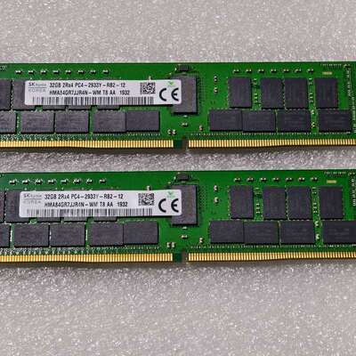SK现代16G 32G 2R*4 PC4-2133 2400T 2666V 2933 3200A内存议价