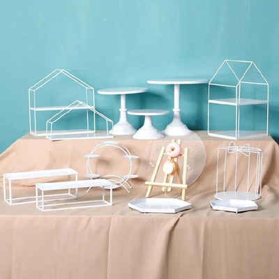 极速Dessert table gauqze disNplay stand rental cake window w