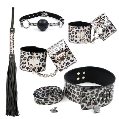 Adult adult sex toy SM set handcuffs, ankle cuffs, restrain