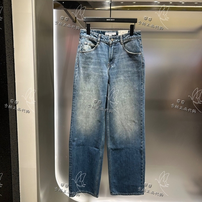 Miss sixty专柜正品9A 2025秋季宽松直筒牛仔裤6S3JJ2420E原1690